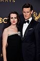 The Crown's Claire Foy & Matt Smith Couple Up for Emmys 2017: Photo ...