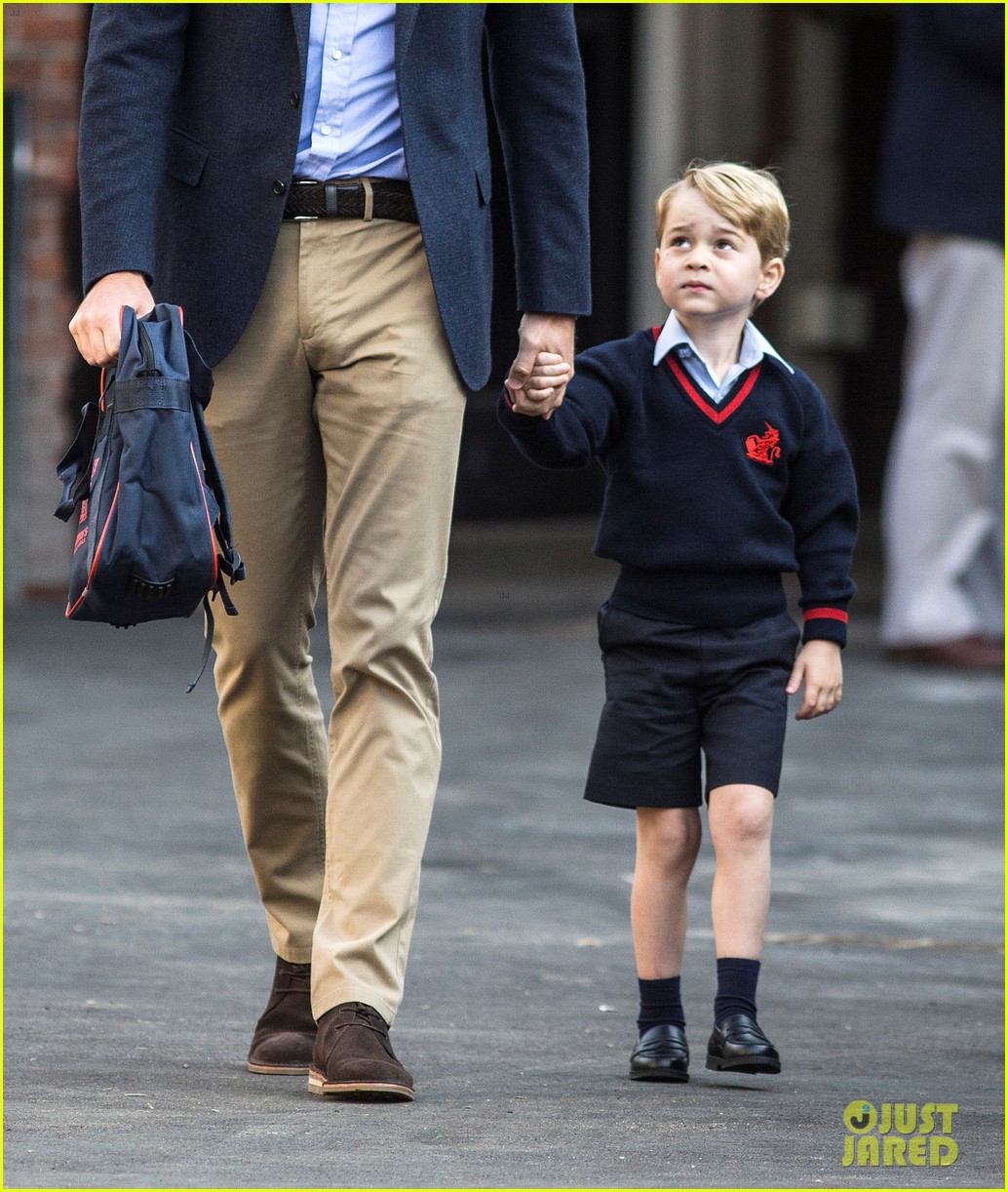 Prince George Arrives for First Day of School (Photos & Video!): Photo ...