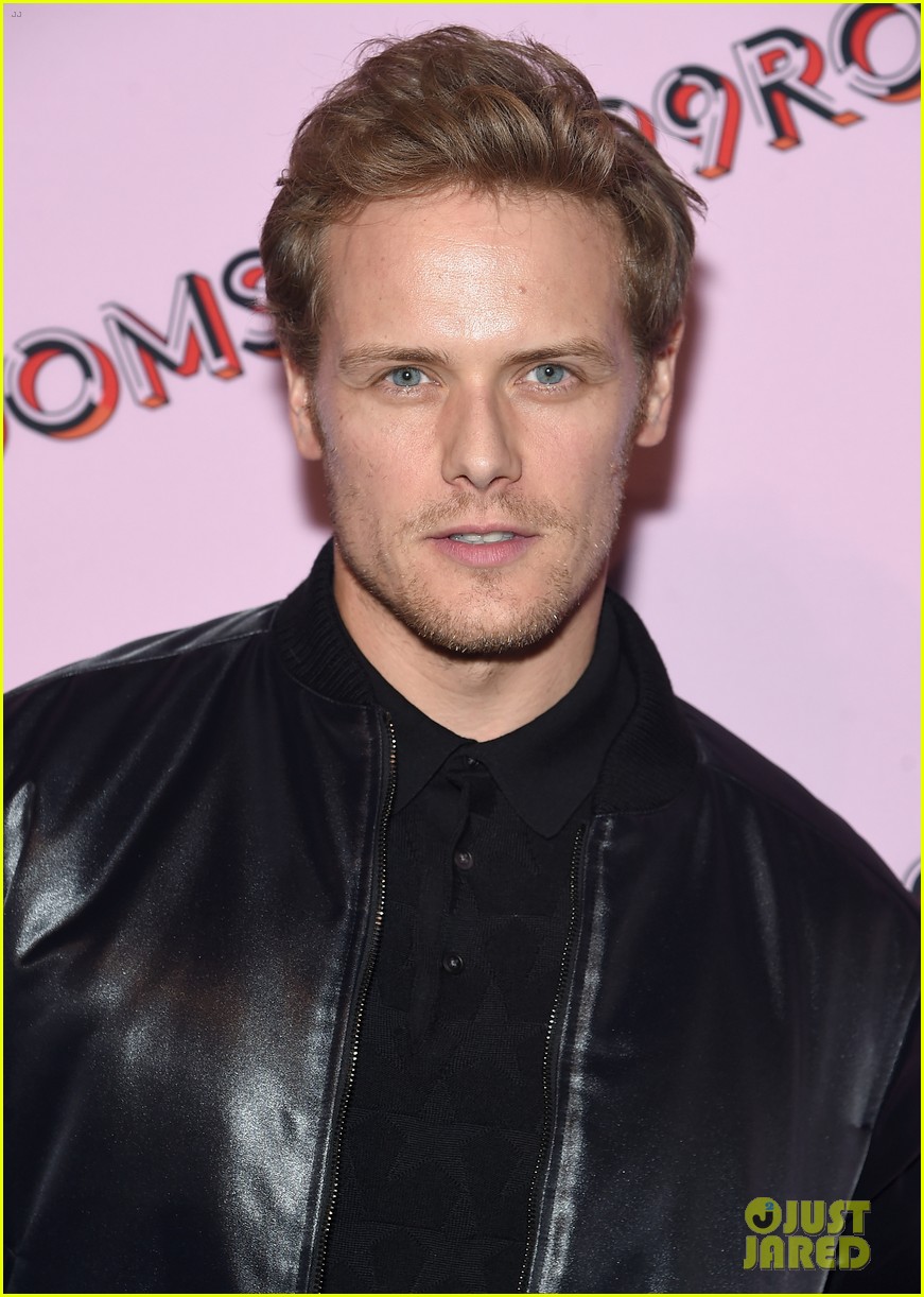 Sam Heughan & Girlfriend MacKenzie Mauzy Make Rare Appearance During ...