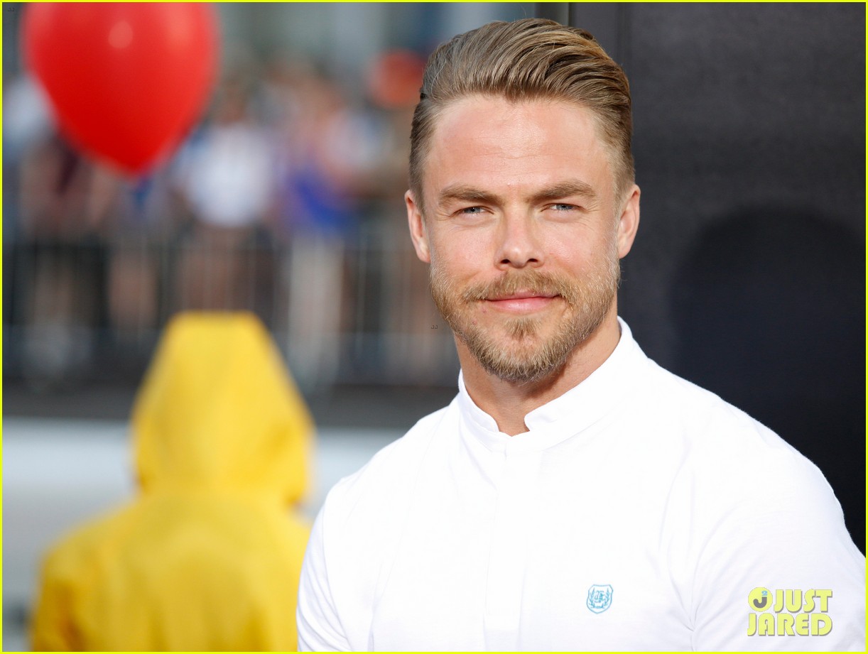 Derek Hough & More Stars Attend the 'It' Hollywood Premiere: Photo ...