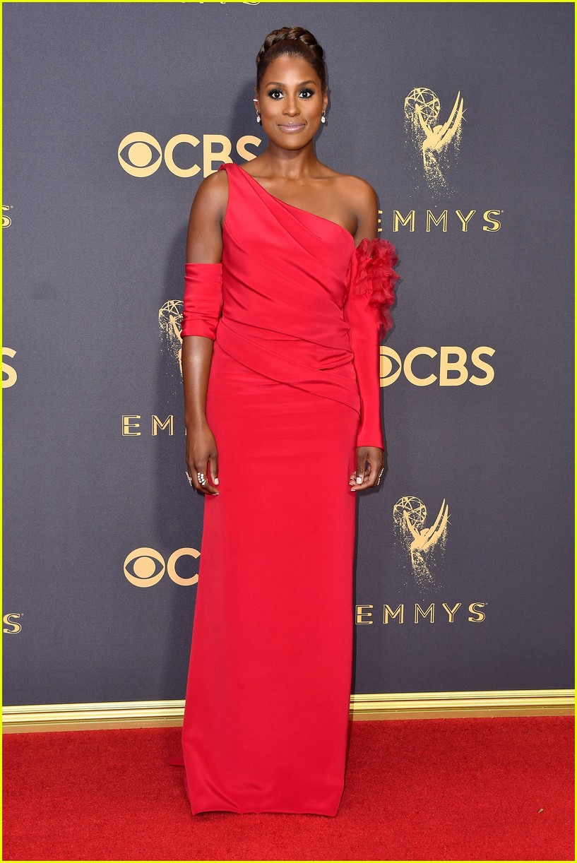 Issa Rae & Anika Noni Rose Stun On Emmys 2017 Red Carpet!: Photo ...