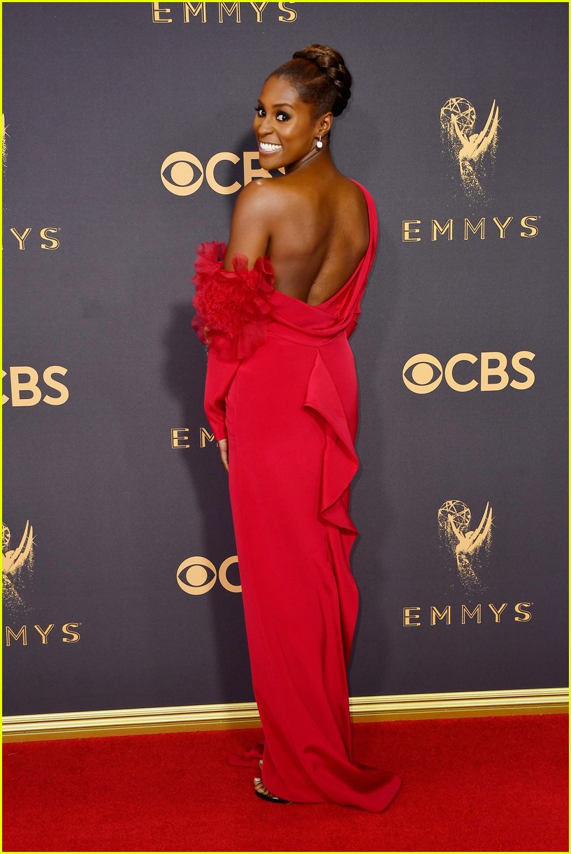Issa Rae & Anika Noni Rose Stun On Emmys 2017 Red Carpet!: Photo ...