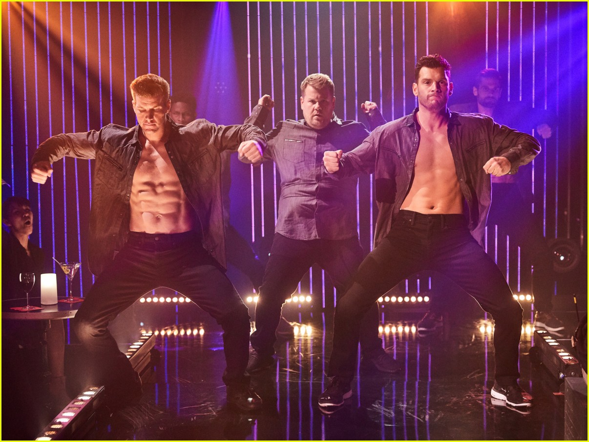 Channing Tatum Trains James Corden for 'Magic Mike Live' - Watch Now ...