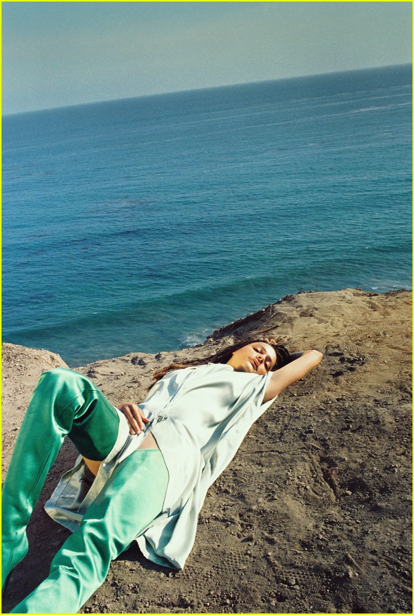 Rising Star Sasha Lane Poses By the Beach for 'Garage' Mag: Photo ...