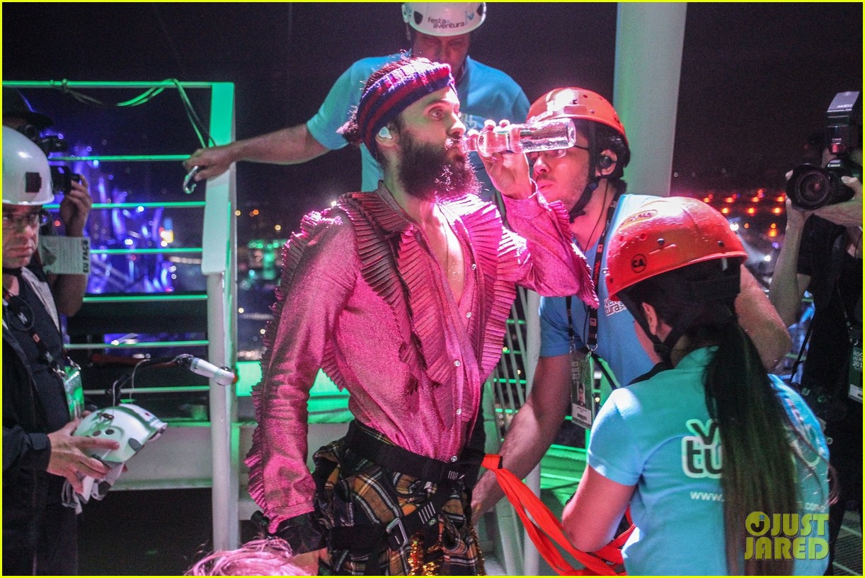 Jared Leto Sparkles On Stage at Rock in Rio Music Festival 2017!: Photo ...