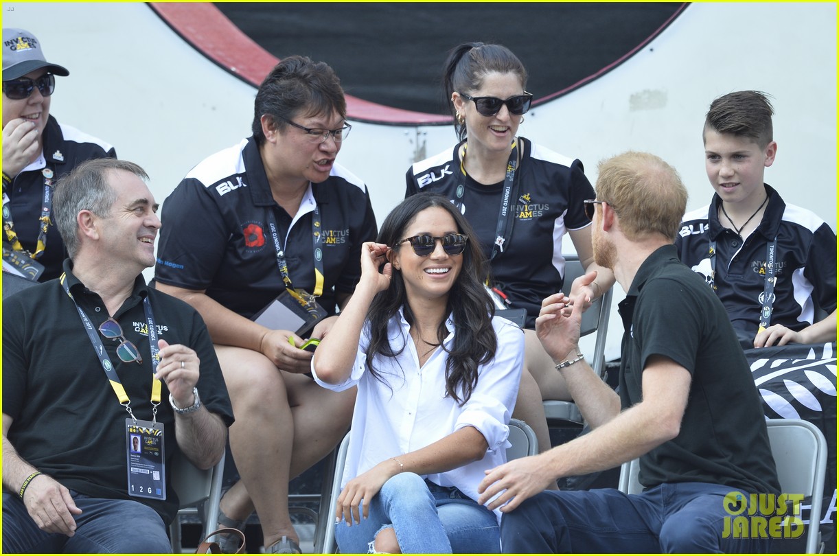 Prince Harry & Meghan Markle Hold Hands, Make First Public Appearance ...