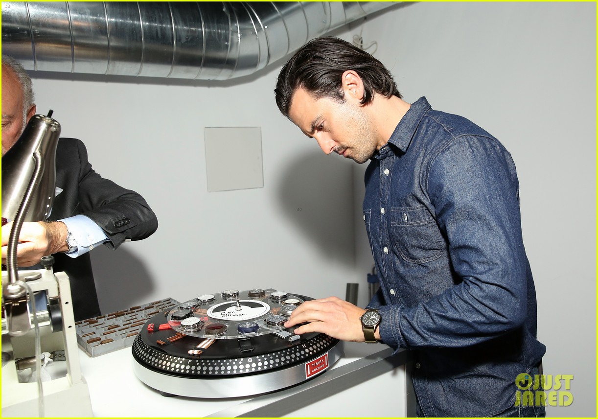 Milo Ventimiglia Looks So Handsome While Hosting 'Timex' Event: Photo ...