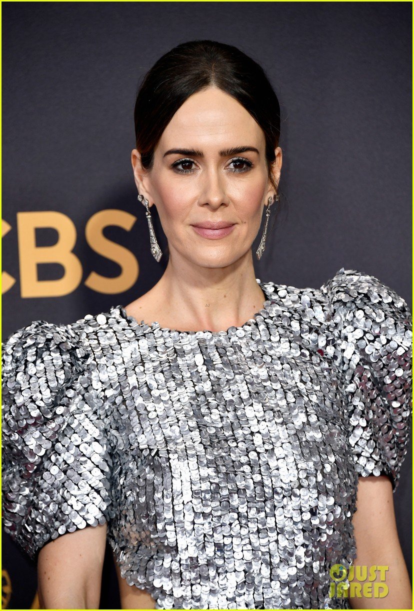 Sarah Paulson Shines on the Red Carpet at Emmys 2017: Photo 3959639 ...
