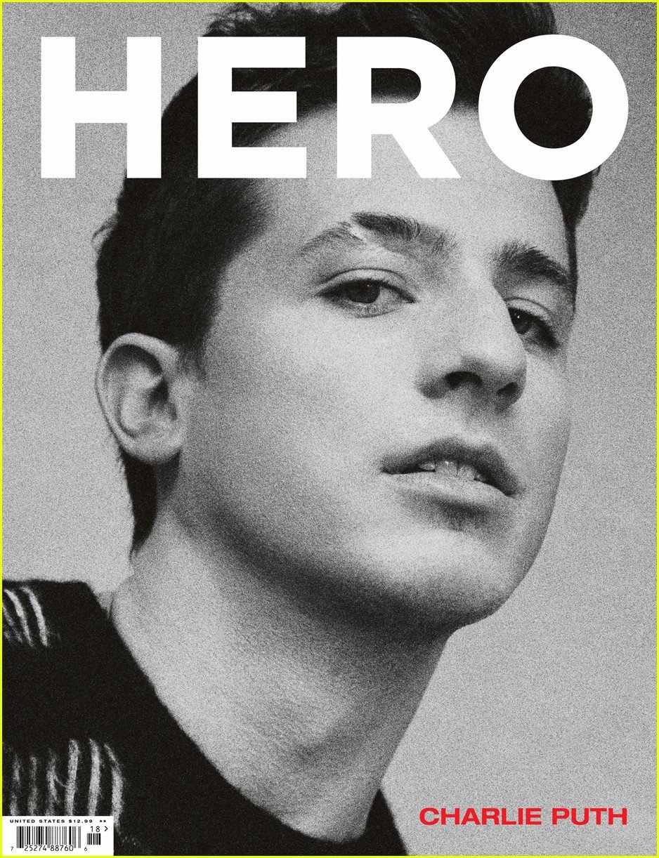 Charlie Puth Goes Shirtless for 'Hero' Mag!: Photo 3960762 | Shirtless ...