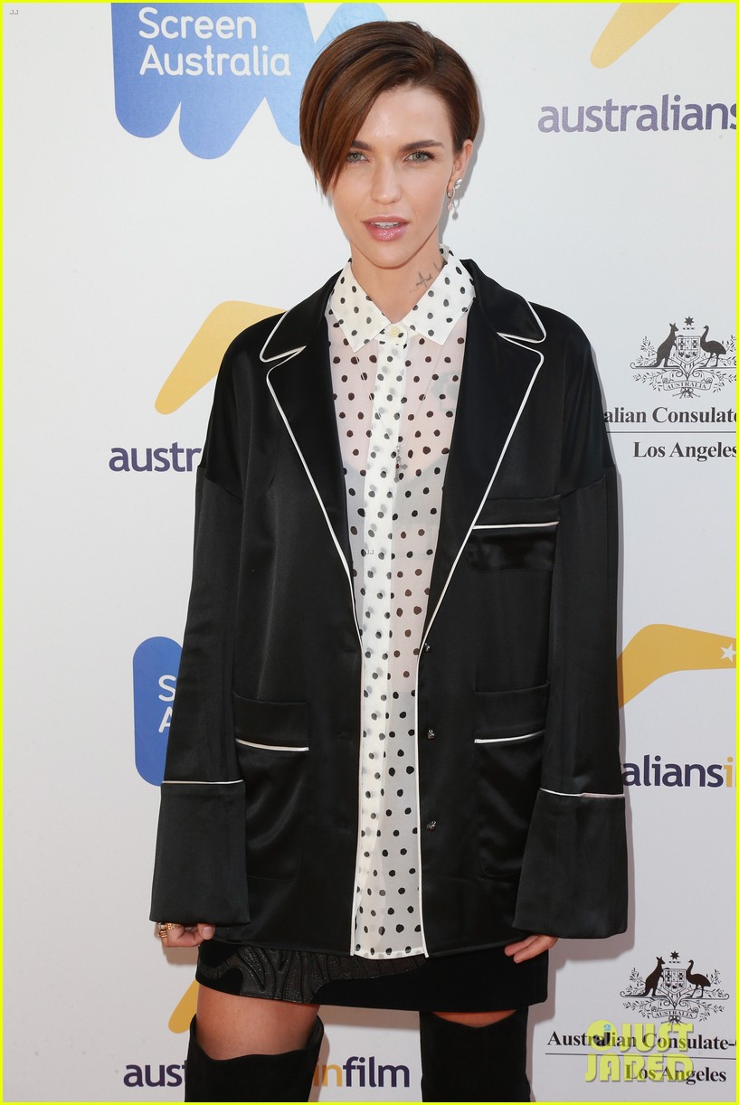 Ruby Rose & Girlfriend Jessica Origliasso Attend the Australian Emmy ...
