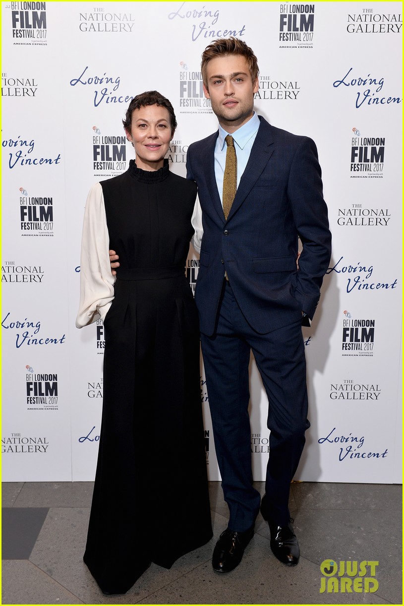Douglas Booth Suits Up for 'Loving Vincent' BFI London Film Fest ...
