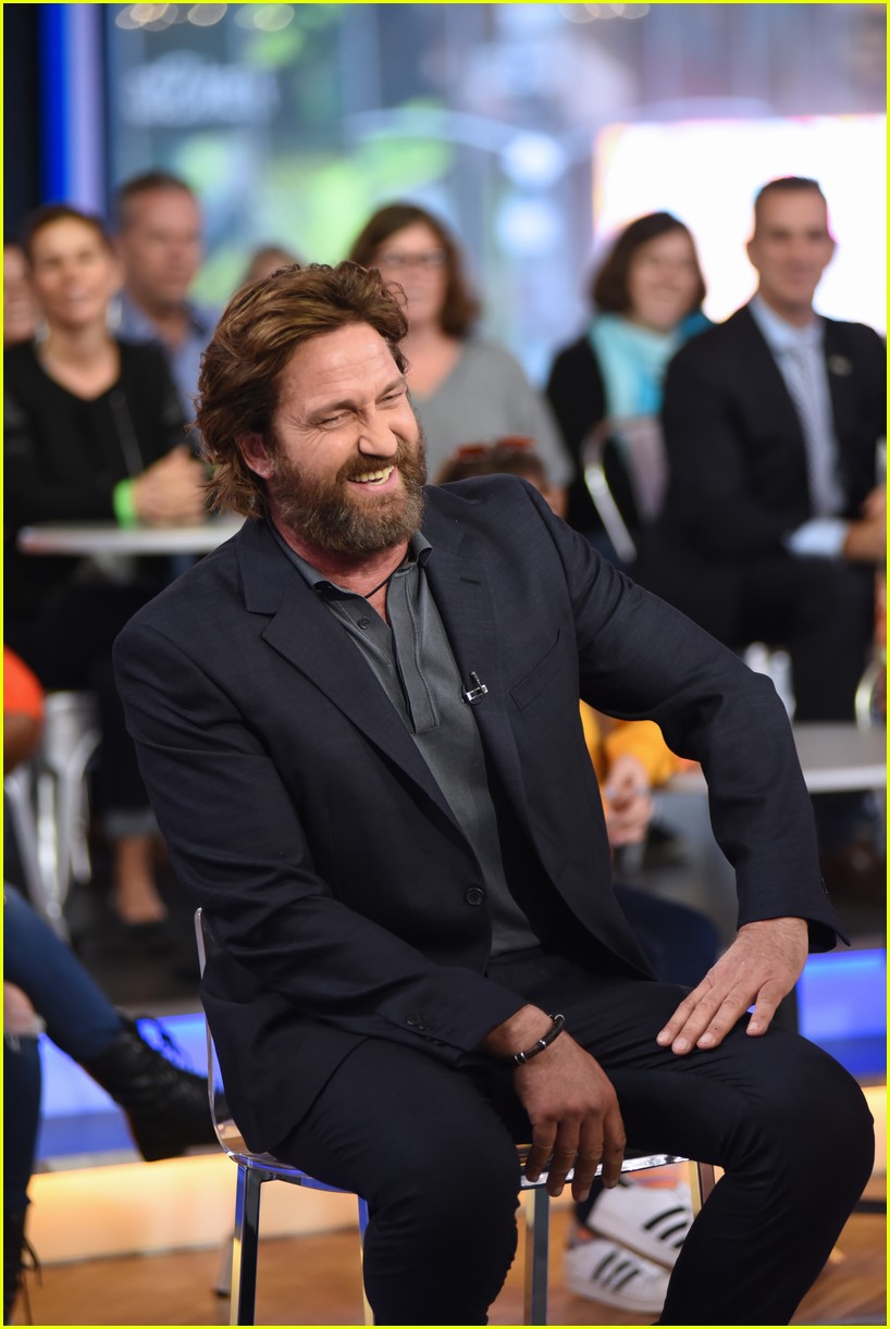 Gerard Butler Explains the Evolution of His Big, Scruffy Beard (Video ...