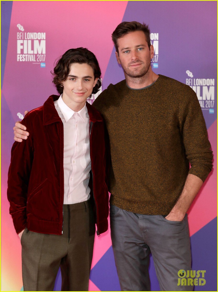 Timothee Chalamet & Armie Hammer Bring 'Call Me By Your Name' To BFI London Film Fest!: Photo ...