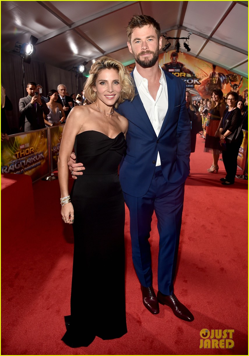 Chris Hemsworth's Wife Elsa Pataky Supports Him at 'Thor: Ragnarok ...
