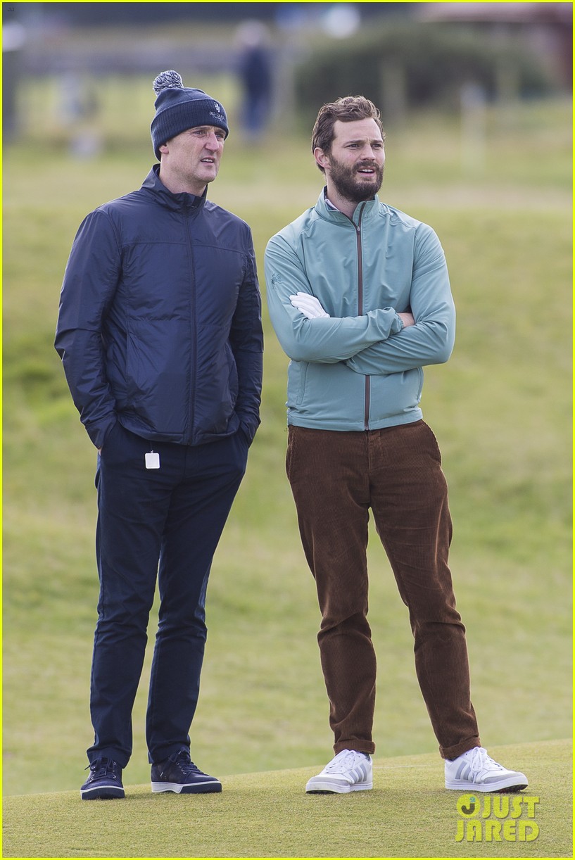 Jamie Dornan Plays a Round of Golf for Alfred Dunhill Links ...