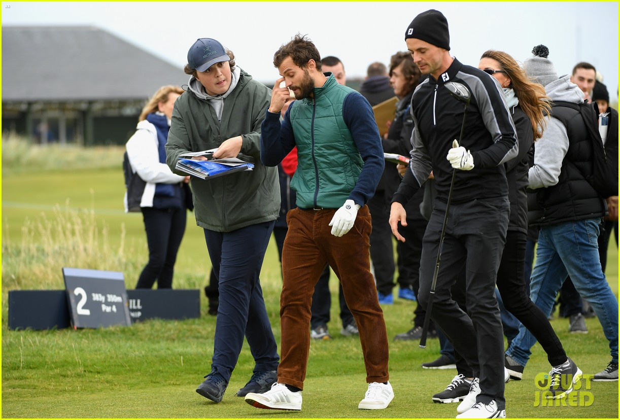 Jamie Dornan Plays a Round of Golf for Alfred Dunhill Links ...