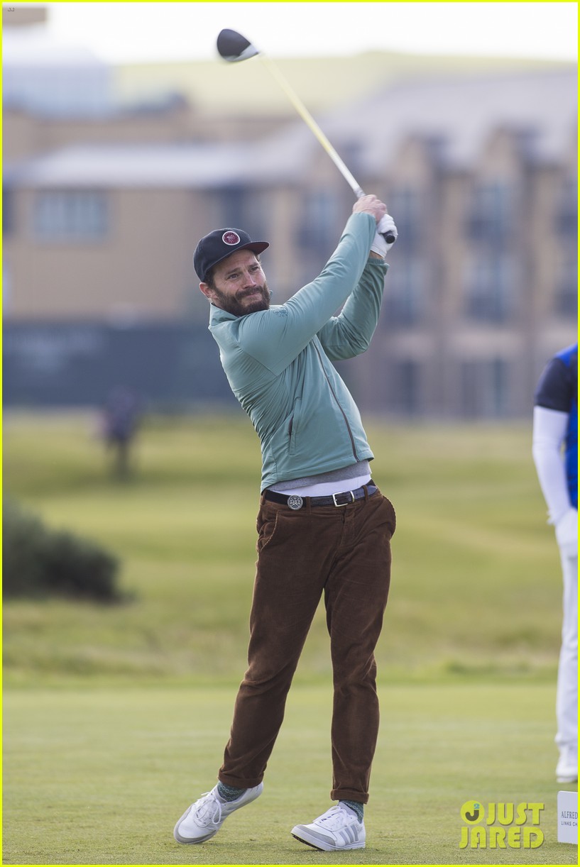 Jamie Dornan Plays a Round of Golf for Alfred Dunhill Links ...