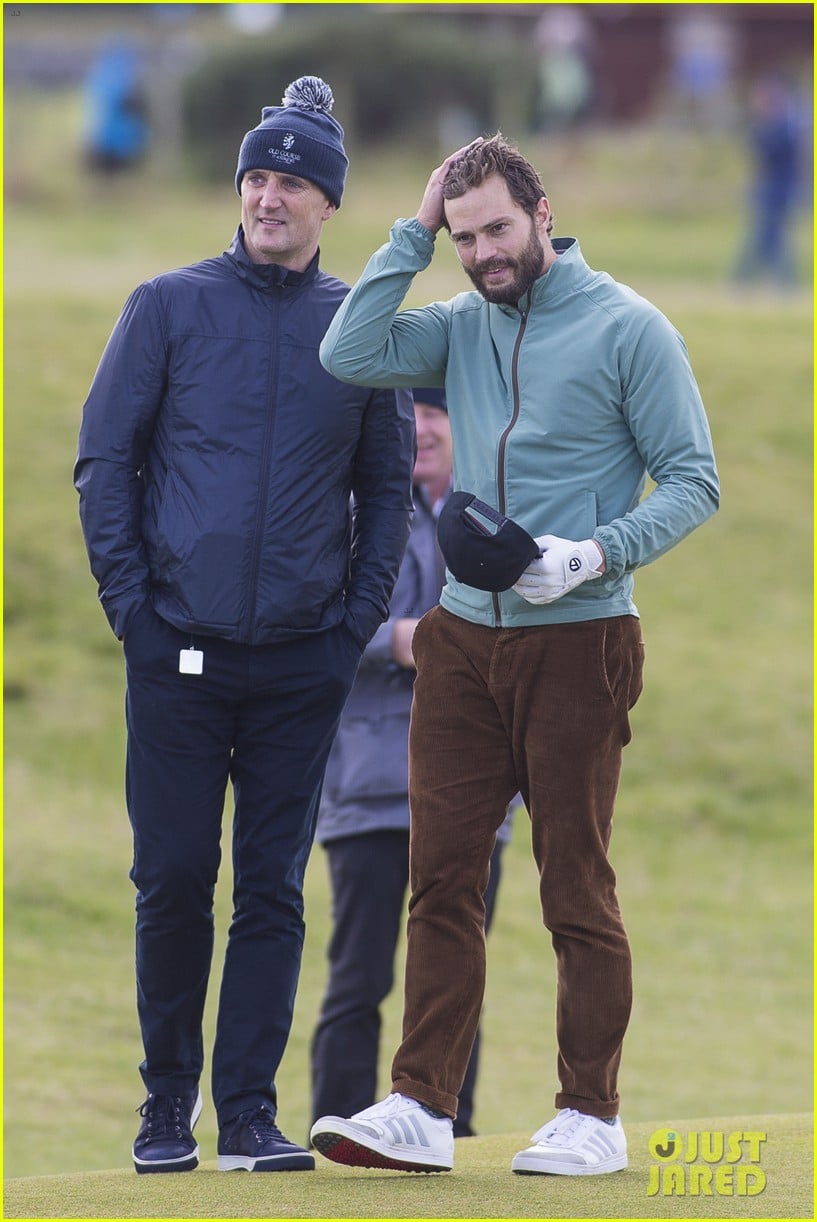 Jamie Dornan Plays a Round of Golf for Alfred Dunhill Links ...