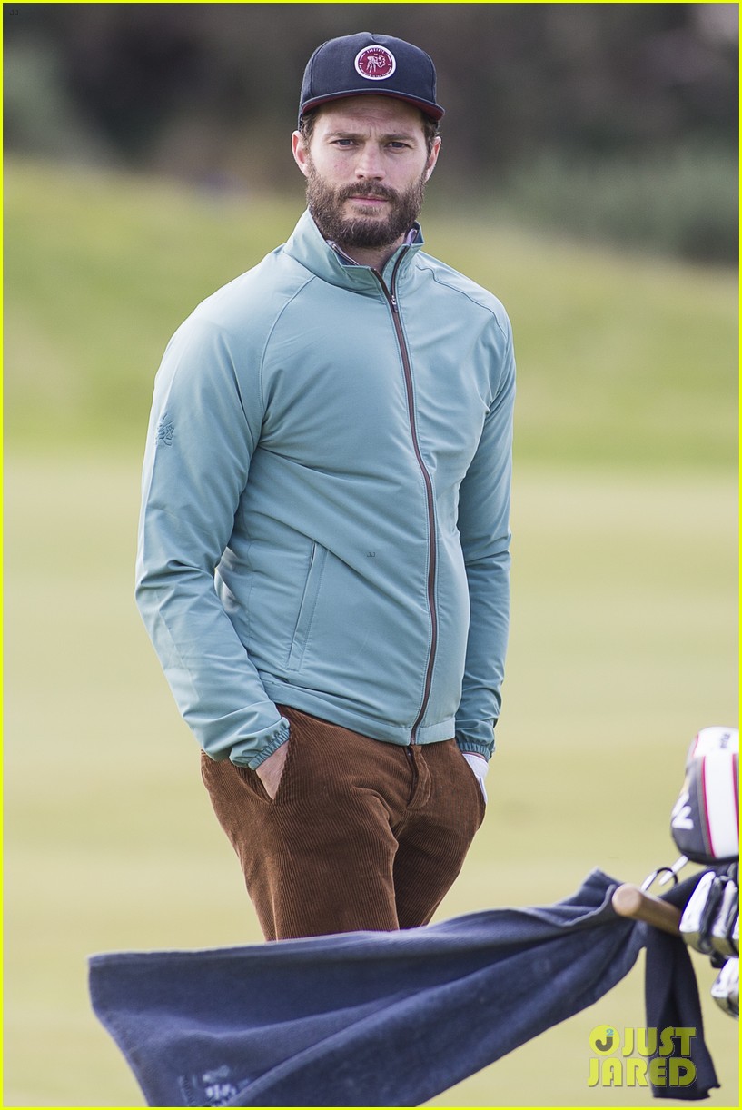 Jamie Dornan Plays a Round of Golf for Alfred Dunhill Links ...