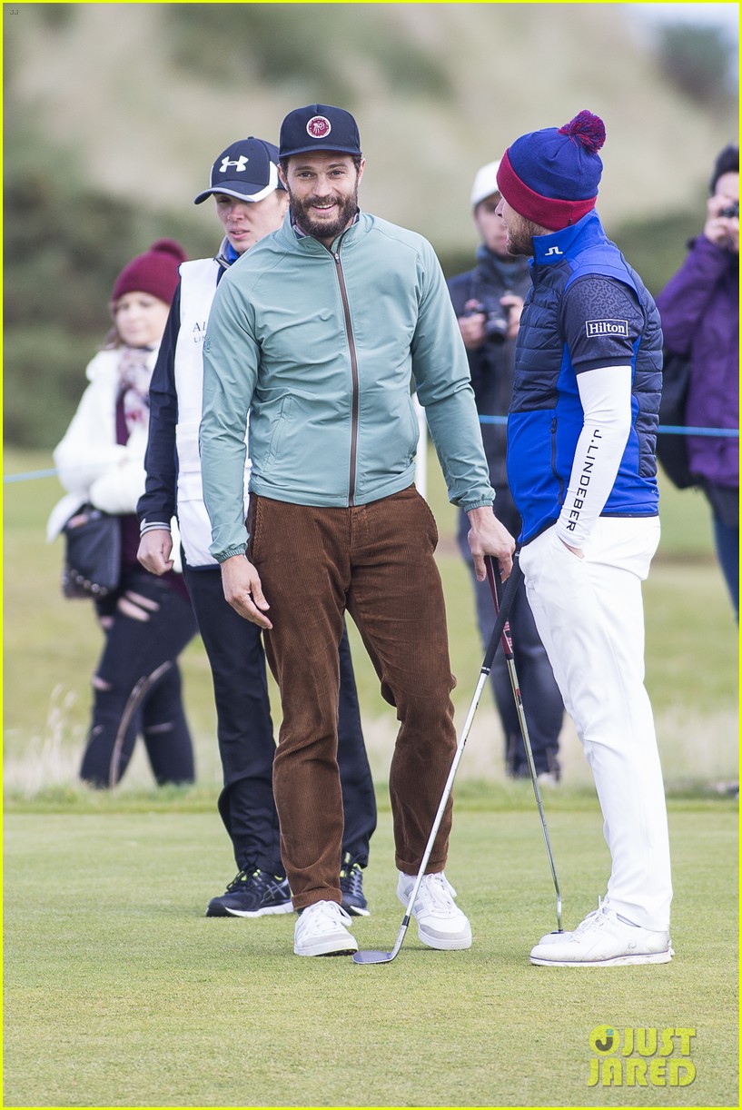 Jamie Dornan Plays a Round of Golf for Alfred Dunhill Links ...