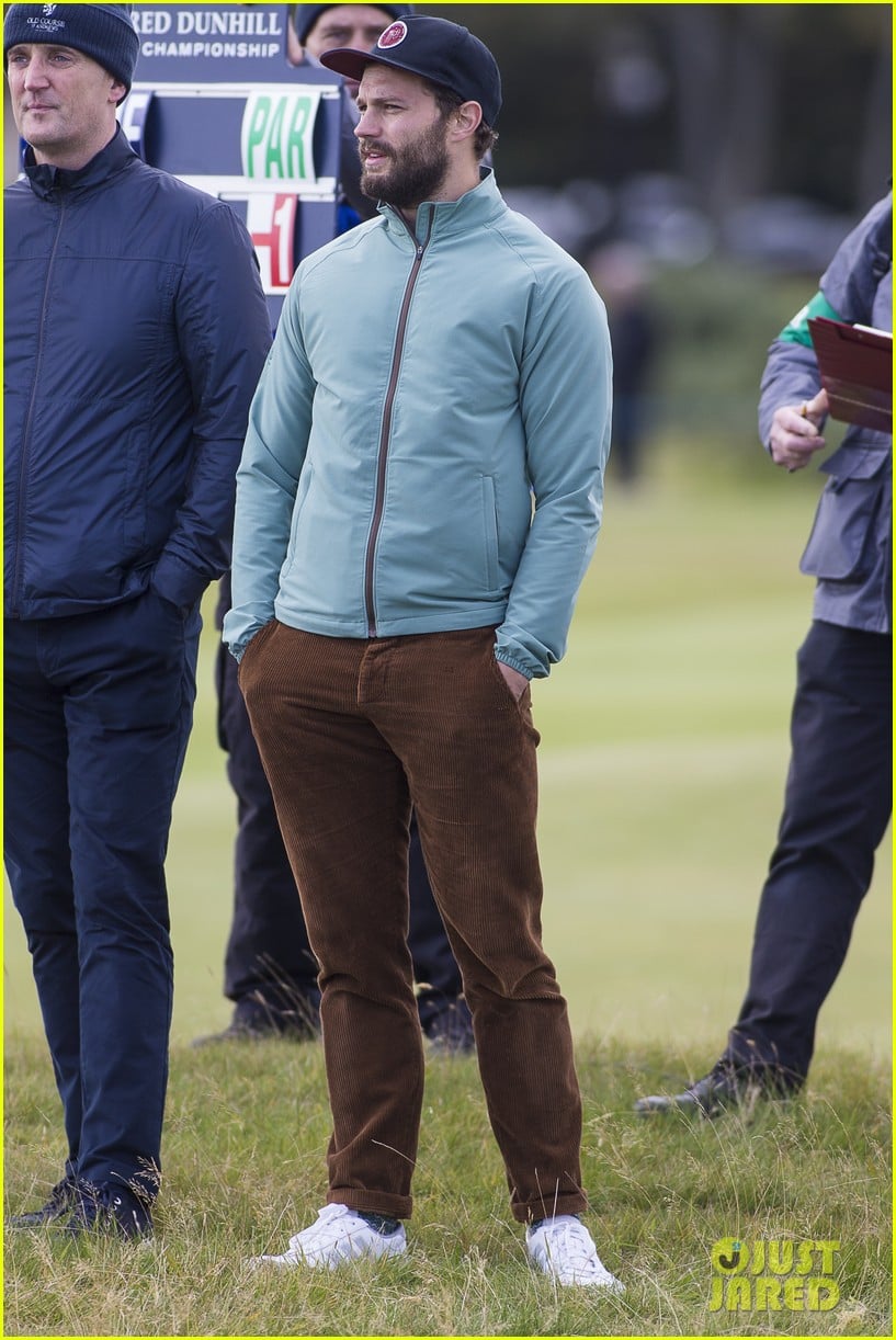 Jamie Dornan Plays a Round of Golf for Alfred Dunhill Links ...