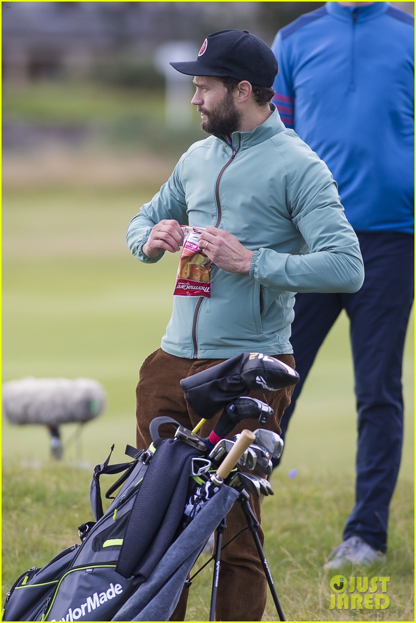 Jamie Dornan Plays a Round of Golf for Alfred Dunhill Links ...
