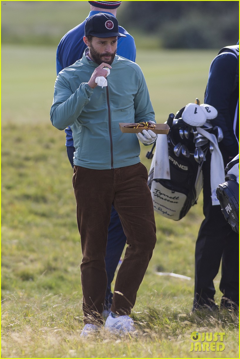 Jamie Dornan Plays a Round of Golf for Alfred Dunhill Links ...