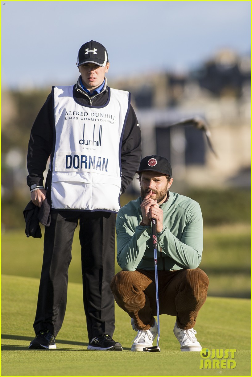 Photo: jamie dornan plays in alfred dunhill golf championship 31 ...