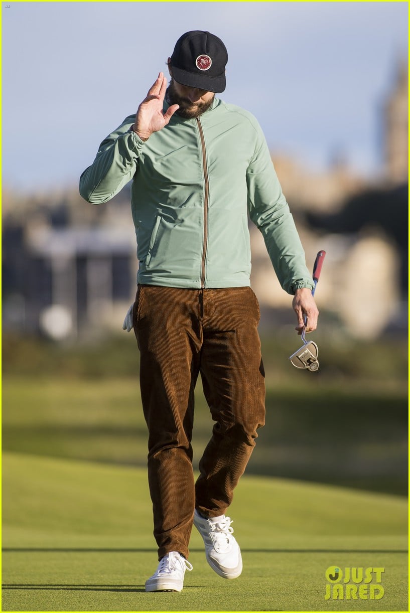 Jamie Dornan Plays a Round of Golf for Alfred Dunhill Links ...