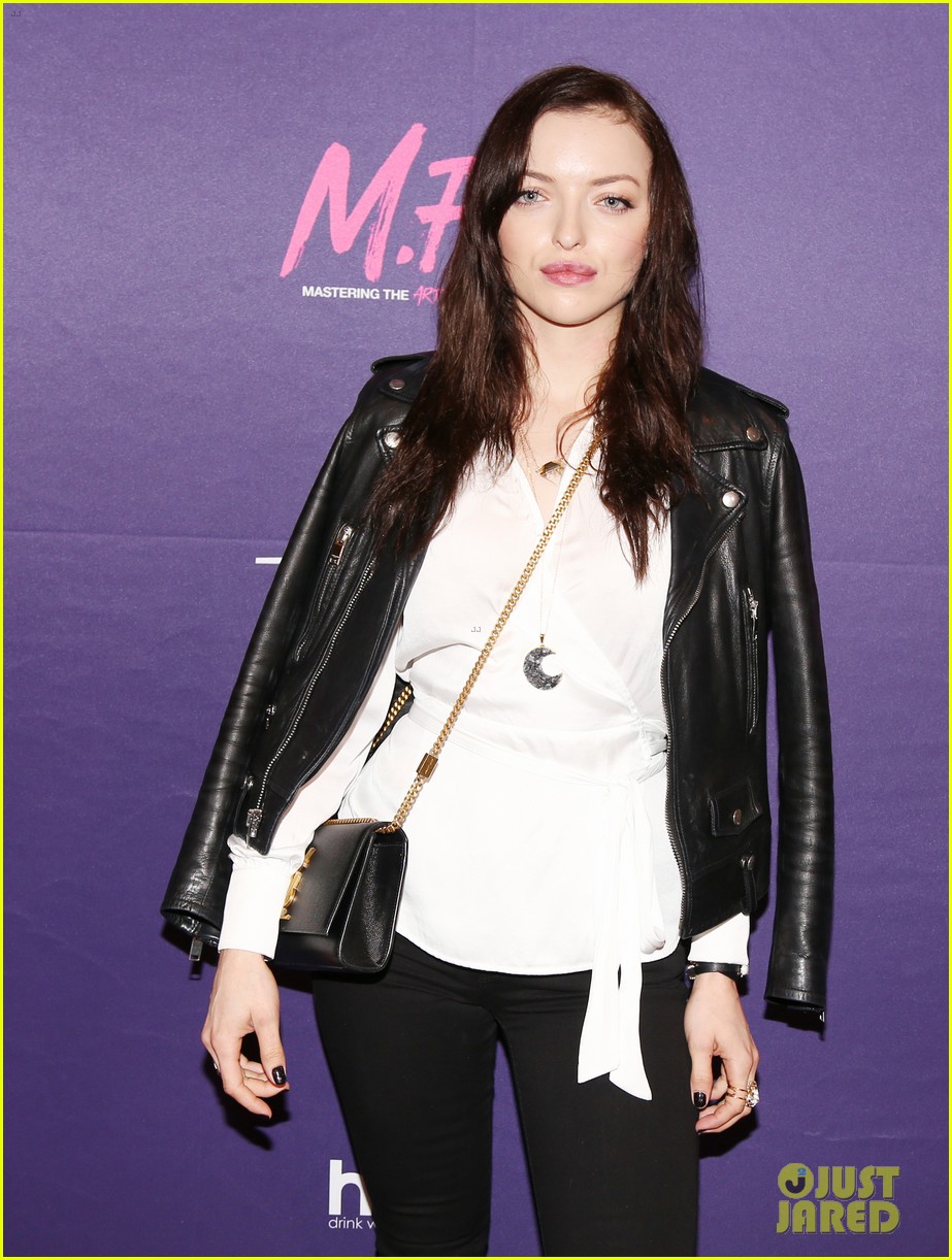 Francesca Eastwood Gets Support from Father Clint at 'M.F.A.' Premiere ...