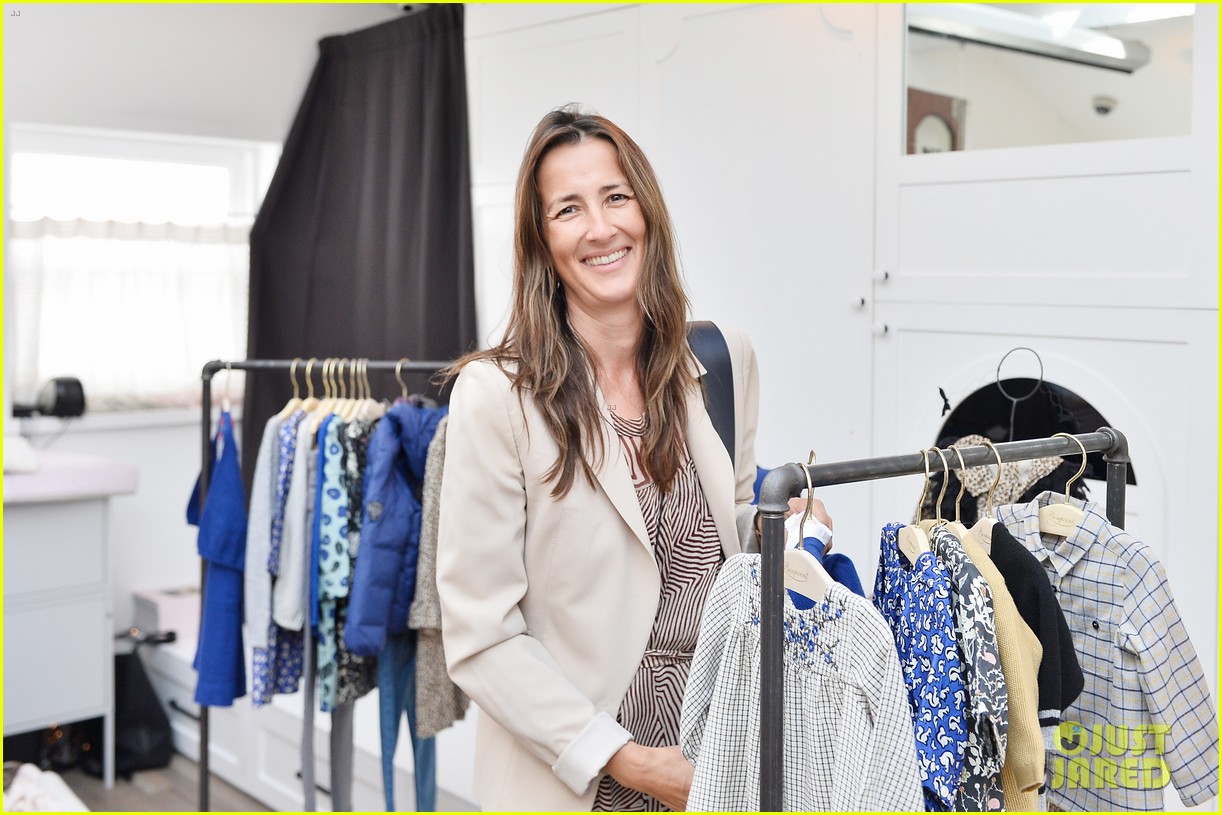 Ellen Pompeo & Baby Son Eli Look Happy at Bonpoint x Baby2Baby Family ...