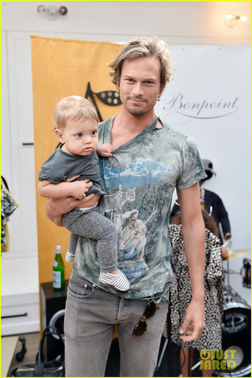 Ellen Pompeo & Baby Son Eli Look Happy at Bonpoint x Baby2Baby Family ...