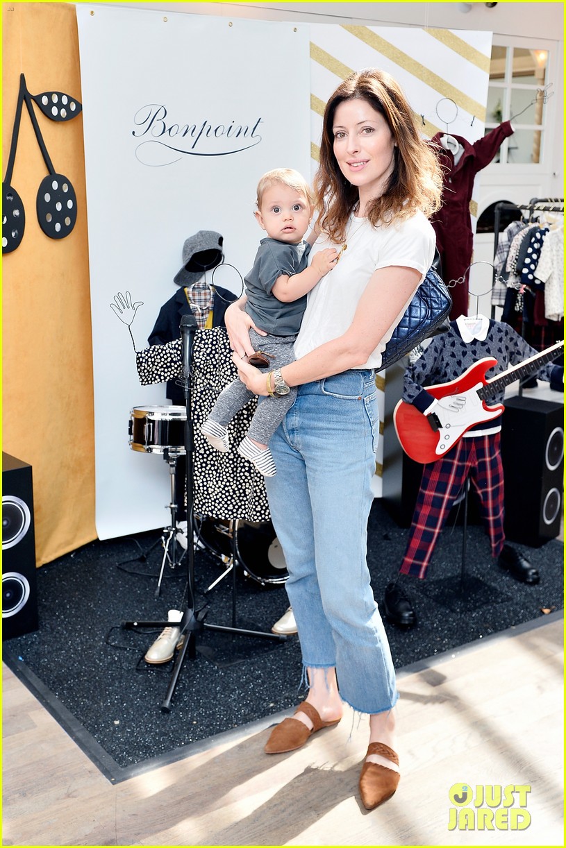 Ellen Pompeo & Baby Son Eli Look Happy at Bonpoint x Baby2Baby Family ...