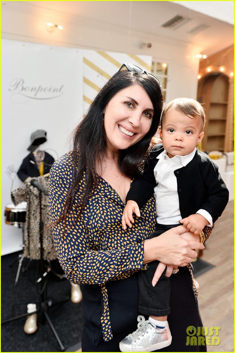 Ellen Pompeo & Baby Son Eli Look Happy at Bonpoint x Baby2Baby Family ...
