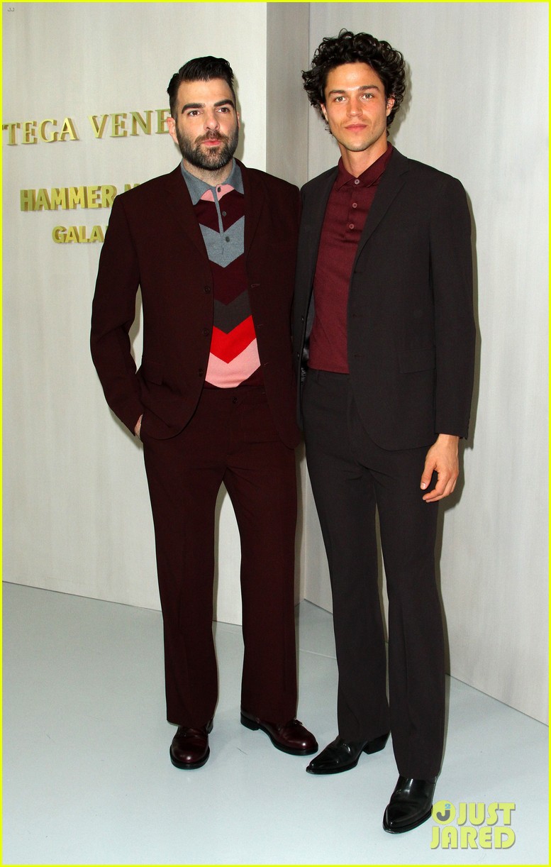 Armie Hammer Joins Zachary Quinto & Miles McMillan at Hammer Museum ...