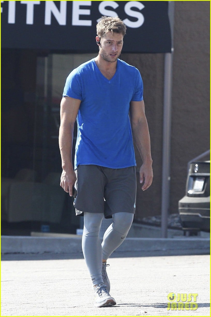 Justin Hartley Shows Off His Buff Biceps at the Gym: Photo 3966630 ...