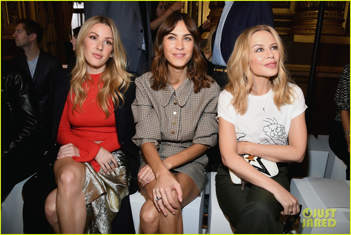 Salma Hayek, Ellie Goulding & Alexa Chung Sit Front Row at Stella ...