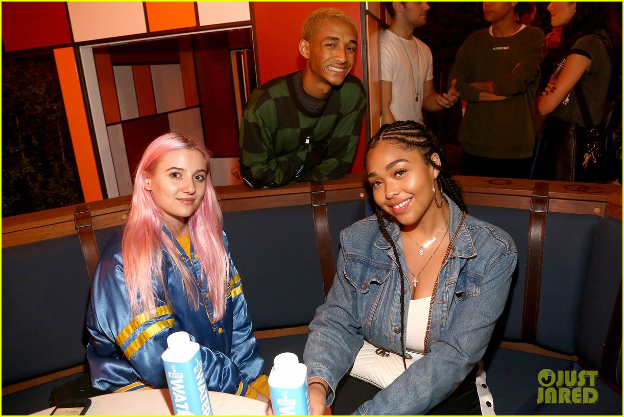 Jada Pinkett Smith Supports Son Jaden at Umami Burger Impossible Launch ...