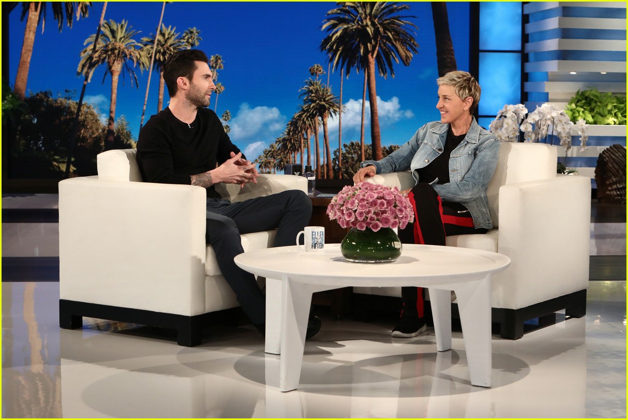 Adam Levine Reveals the Gender of His Second Baby on 'Ellen' - Watch ...