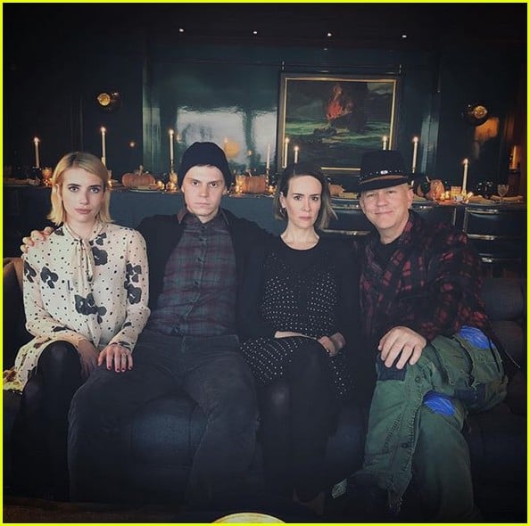 'American Horror Story' Cast Celebrates Thanksgiving Together!: Photo ...