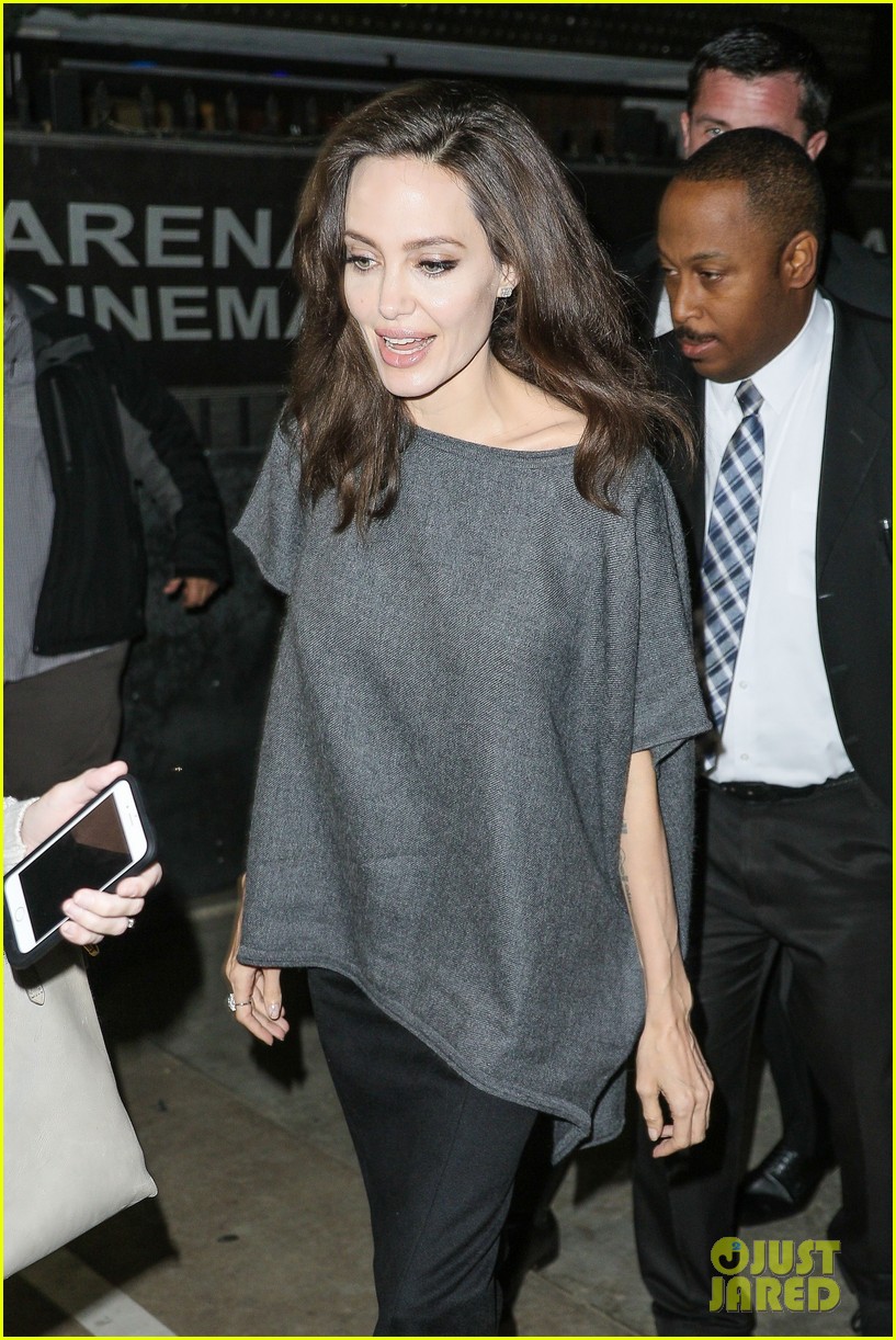Angelina Jolie Steps Out For 'First They Killed My Father' Q&A Session ...