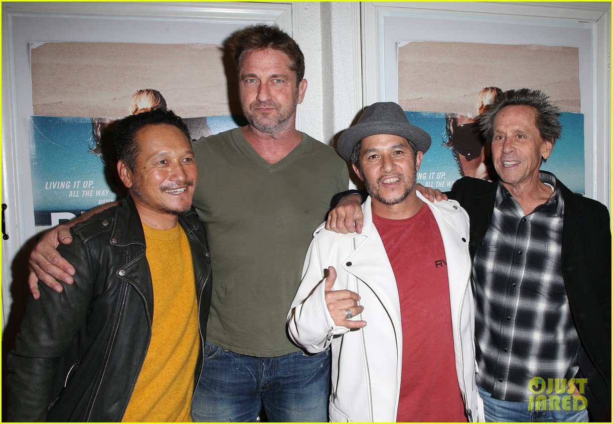 Gerard Butler & Joel Kinnaman Step Out to Support 'Bunker77 ...