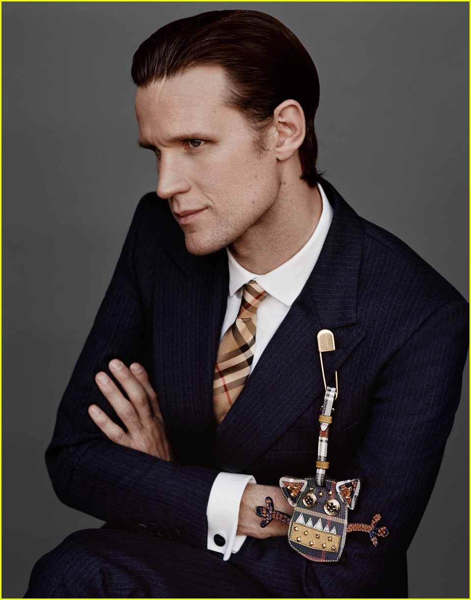 Cara Delevingne & Matt Smith Model Burberry's Festive New Collection ...