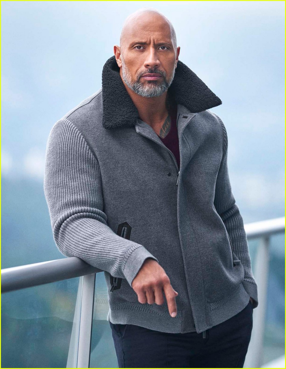 Dwayne Johnson Poses On Top of the World for 'Ebony' Cover!: Photo ...