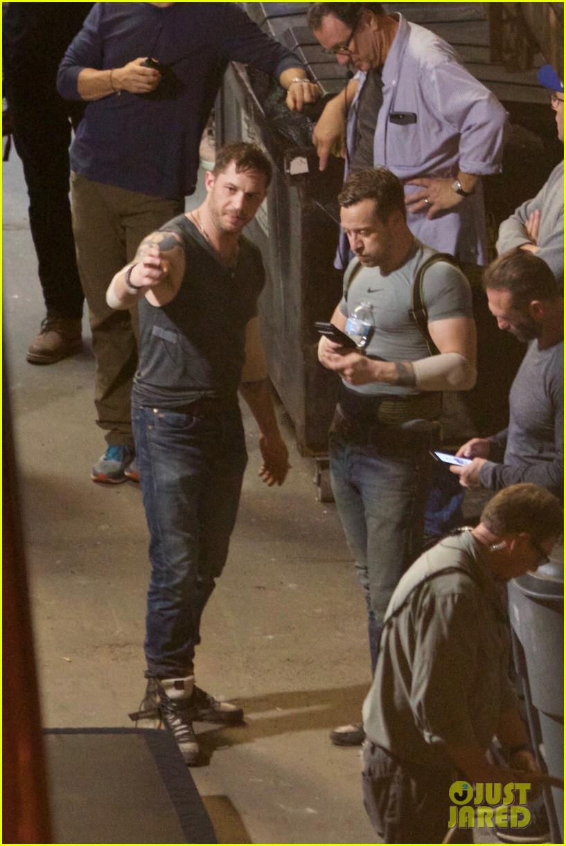 Tom Hardy Films Late Night 'Venom' Scene in Atlanta: Photo 3982125 ...