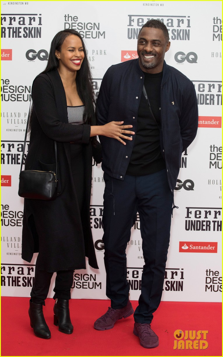 Idris Elba & Girlfriend Sabrina Dhowre Make a Cute Couple on the Red ...