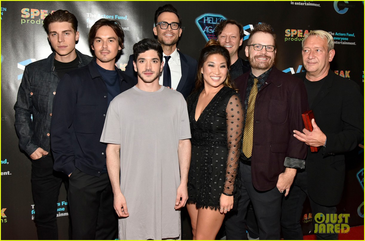 Cheyenne Jackson, Jenna Ushkowitz & Nolan Gerard Funk Premiere 'Hello ...