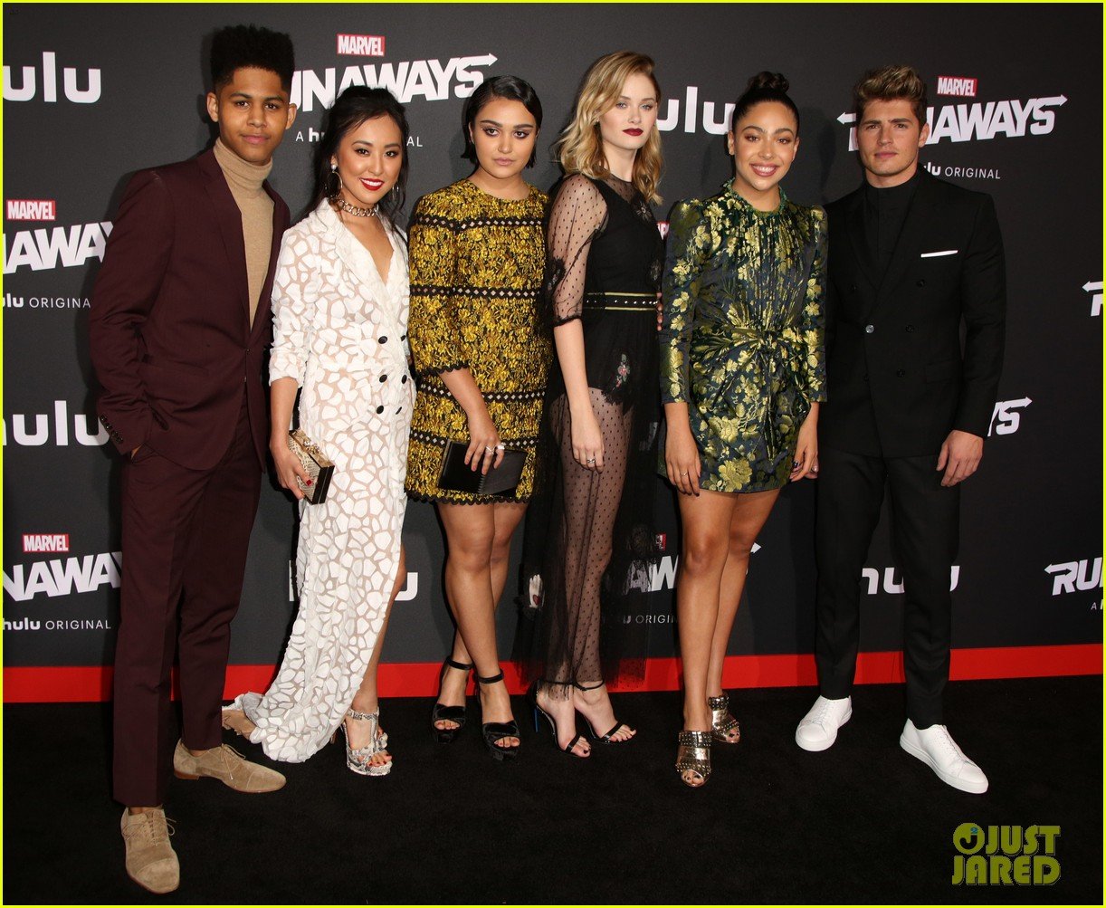 'Marvel's Runaways' Cast Premieres New Hulu Show in L.A.: Photo 3989119 ...