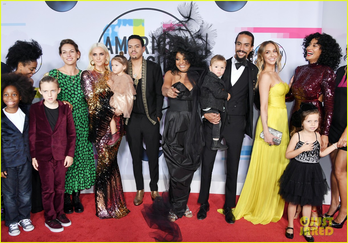 Ashlee Simpson & Evan Ross Attend AMAs 2017 with Their Kids!: Photo ...