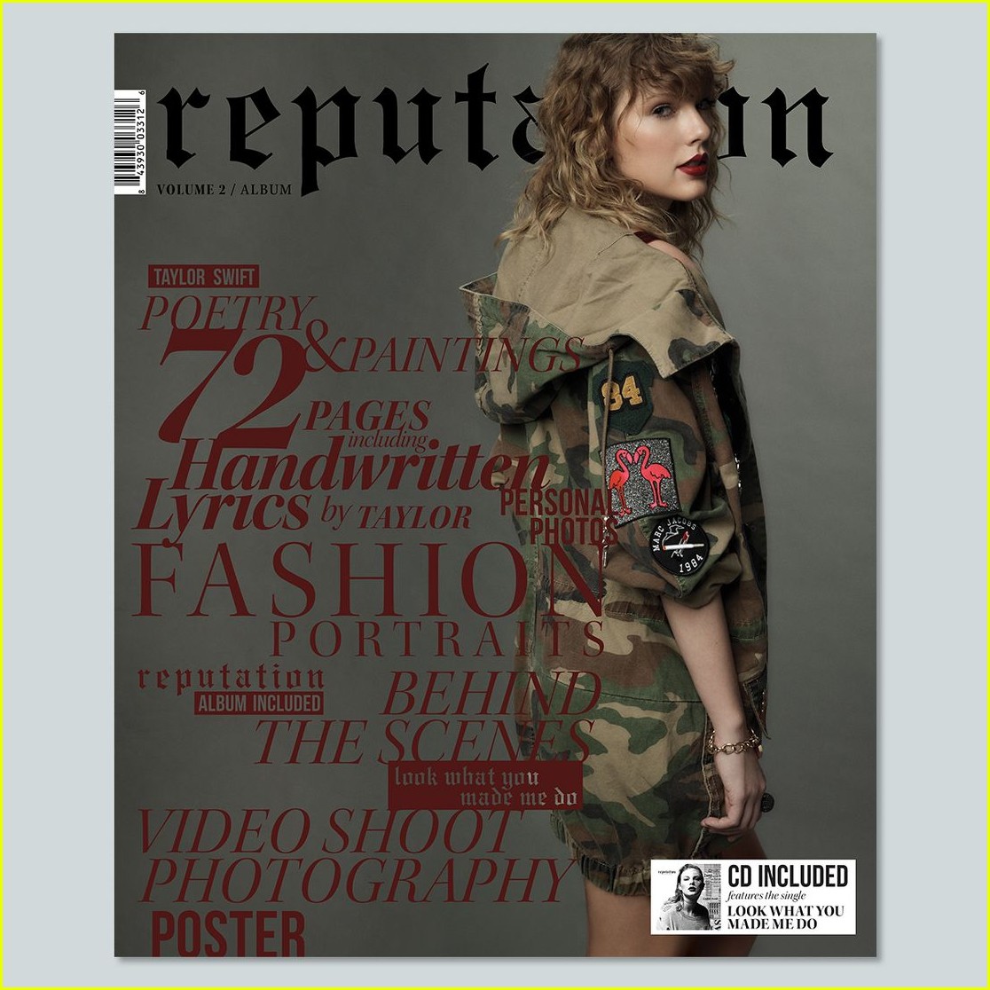 Taylor Swift Shares 'Reputation' Magazine Back Covers!: Photo 3984326 ...